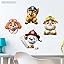 Amazon.com: Paw Patrol Rubble Wall Decal - Large 21" Vinyl Wall Sticker ...
