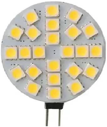 WYLIELAMSH DC12V LED G4 Round Spotlight Bulb 2W 3W 5050 15/24leds No ...