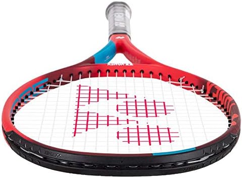 Yonex VCORE 26 Inch 6th Gen Junior Tennis Racquet, Tango Red