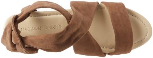 Amazon.com | Madison Harding Women's Janeane, Tan, 5 M US | Platforms ...