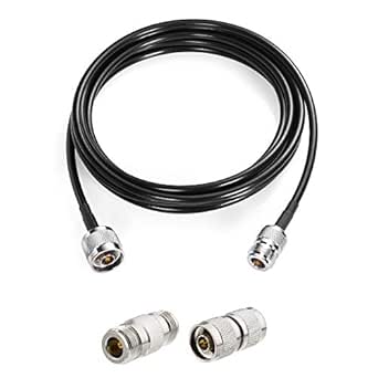 Superbat N Male to N Female Cable 20 Inch + 2pcs Type N Coax Male ...