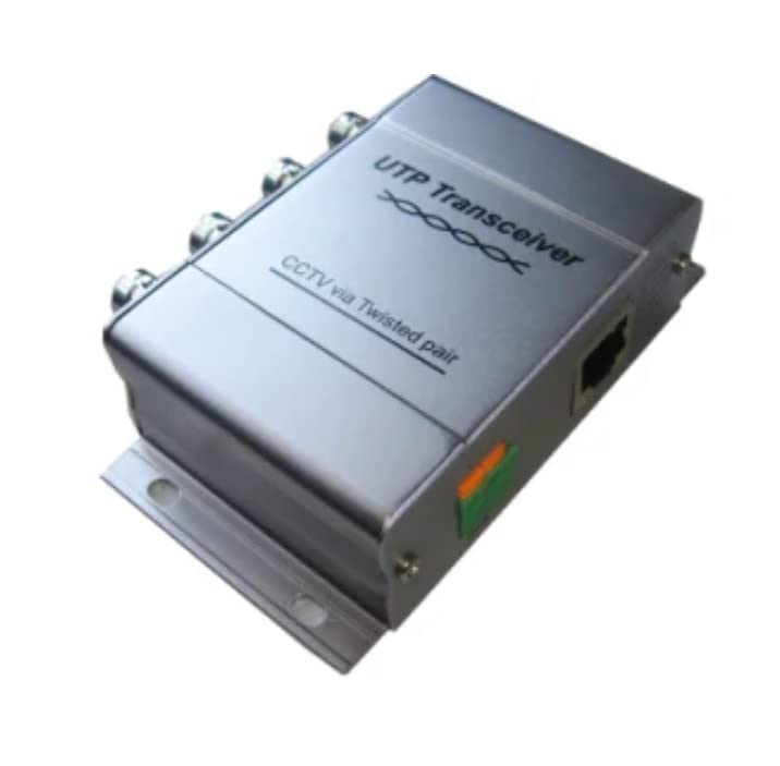 Buy Digiteck Security UTP Transceiver CCTV 4 Channel Passive Twisted ...