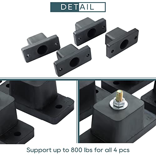 Snapklik.com : 4Pack Rubber Vibration Isolator Mounting Bracket/Air ...