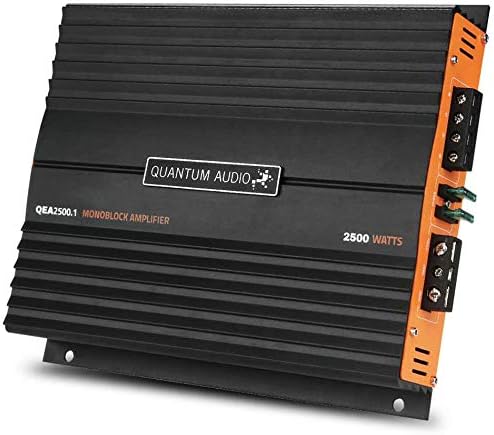 Quantum Audio QEA2500.1 Monoblock Car Subwoofer Amplifier User Manual