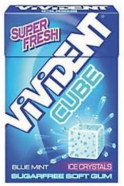 Astuccio Vivident Cube Blu 20 Confezioni : Amazon.it: Alimentari e cura ...