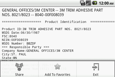 MSDS Pocket Binder - App on Amazon Appstore