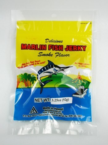 Amazon.com: Hawaiin Marlin Jerky (1oz)- Smoked Flavor : Grocery ...