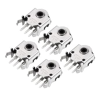 uxcell 5 Pcs 10mm Encoder Switch Mouse Encoder Scroll Wheel Repair Part ...