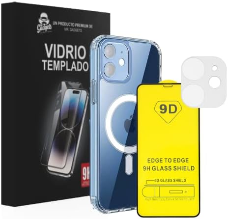 MR. GADGETS Kit 3 en 1 Funda Mica de Pantalla Protector de Cámara para ...