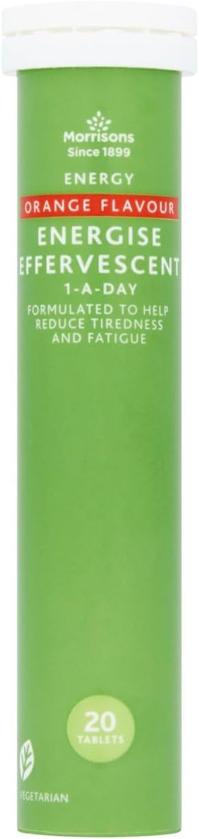 Morrisons Energise Effervescent Vitamins 20 pack : Amazon.co.uk: Health ...