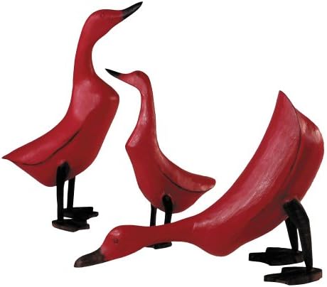 Amazon.com : Asli Arts Flapper Family of Patriot Red Ducks ,Daddy ...