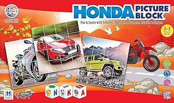 Buy MGC Ratna Educational Honda Vehicle Blocks for Kids Online at Low ...