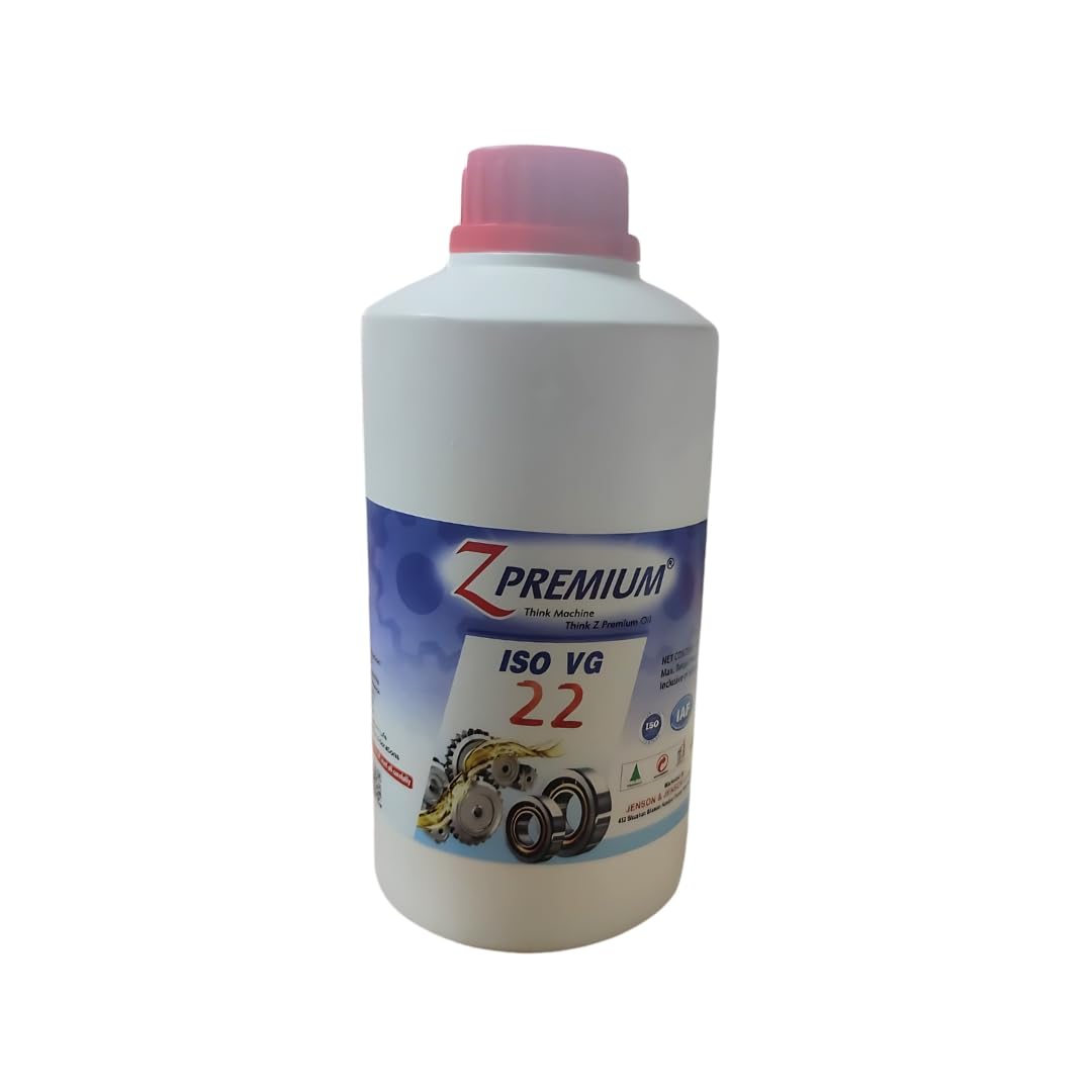 ZPremium ISO VG 22 Oil Industrial Grade High Performance Lubricant Wear Protection Thermal ...