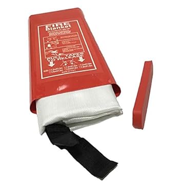 Buy WYATT Fire Blanket Hard Box for Home/Office/Car/Emergency (Size: 1 ...
