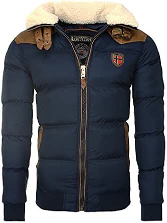 Geographical Norway vinterjacka jacka herr Abraham fodrad tjock varm ...