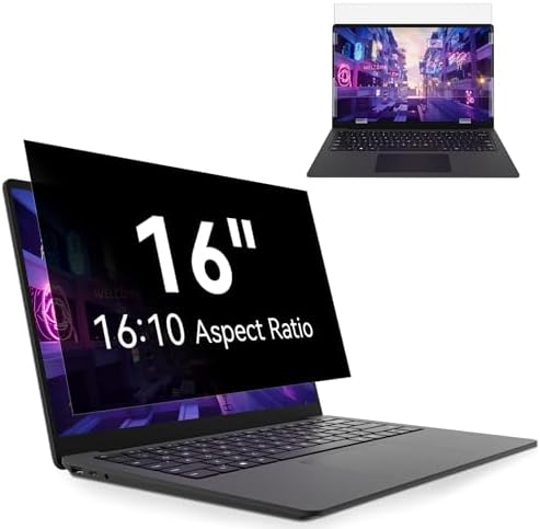 Amazon.com: [2 Pack] Laptop Privacy Screen 16 Inch Compatible With ...