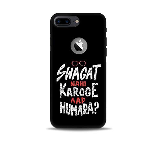 Kinwar Traders swagat nahi karoge aap humara Back Cover for I Phone 8 ...