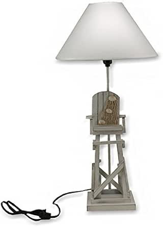 Amazon.com: 27-1/4" Lifeguard Chair Table Lamp : Tools & Home Improvement