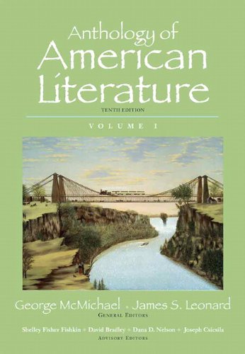 Amazon.com: Anthology of American Literature, Volume 1 with NEW ...