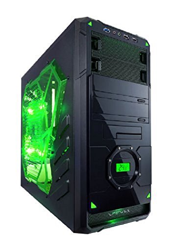 Buy APEVIA X-Dreamer 4 ATX Mid Tower Gaming Case with 5 Fans, Large Red ...