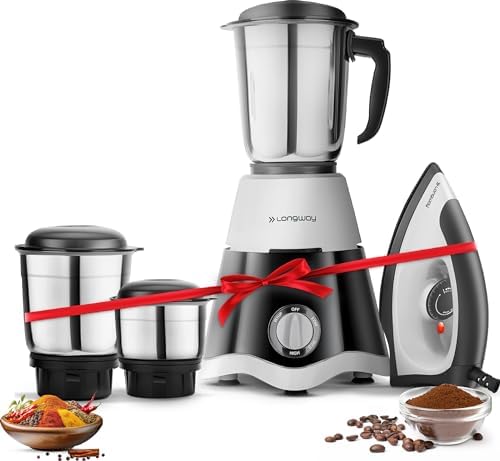 Buy Prestige Iris Plus 750 W Mixer Grinder With 4 Jars (3 Stainless ...