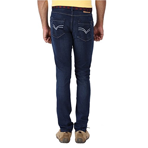Buy Trigger Men's Slim Jeans (TJ060_Dark Blue_40) at Amazon.in