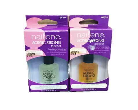 Amazon.com : Nailene Nail Ceuticals Acrylic Strong Topcoat : Nail ...