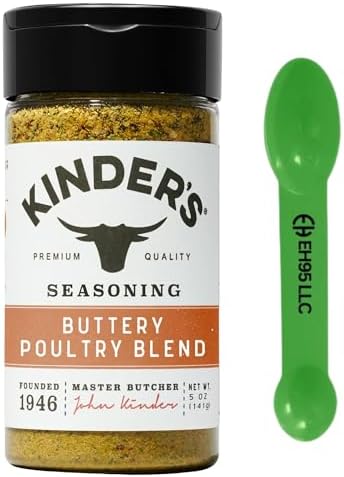 Amazon.com : Kinders Seasoning Buttery Poultry Blend and Rub 5 oz ...
