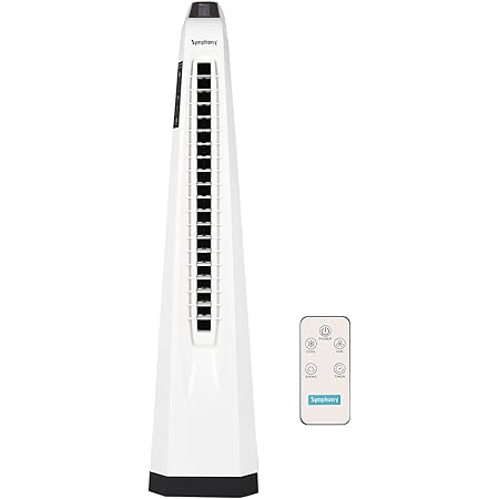 Symphony Surround-i High Speed Bladeless Technology Tower Fan for Home ...
