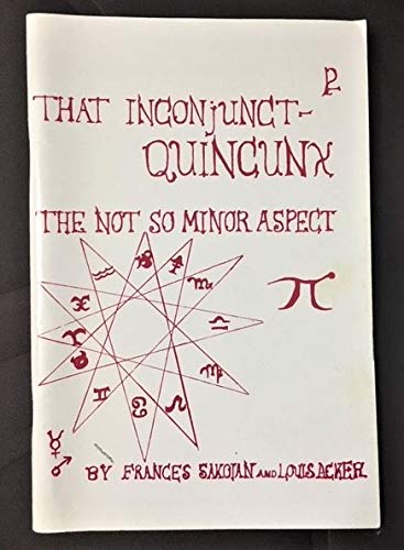That Inconjunct-Quincunx-The Not So Minor Aspect: Frances & Acker Louis ...