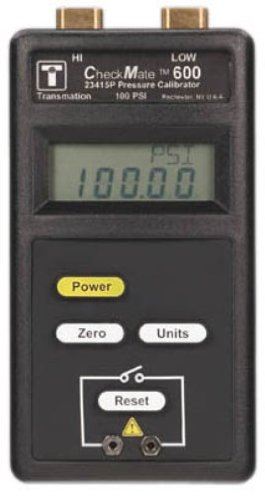 Transmation 1798664 Checkmate 600 Series Pressure Calibrator, 10PSID ...