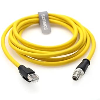 SZRMCC Cognex Ethernet Cable M12 X-Coded 8pin to RJ45 Cat6 GigE Cable ...