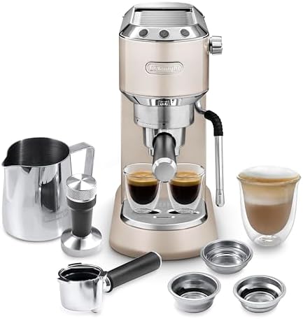 De'Longhi Dedica Arte EC885.BG, Traditional Pump Coffee Maker, Manual ...