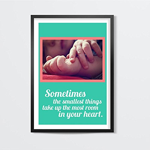 PosterGully - Smallest Things Baby Baby Posters For Wall Art Laminated ...