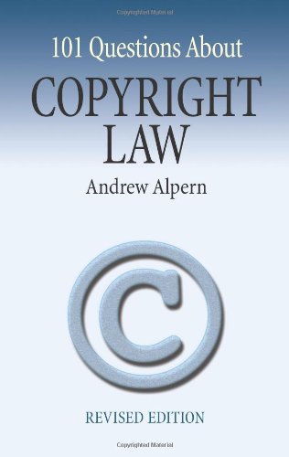 Amazon.com: 101 Questions About Copyright Law: Revised Edition ...