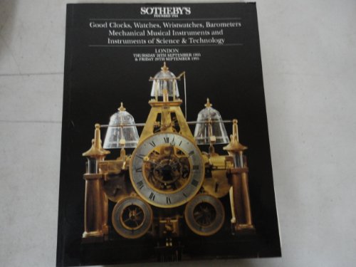 Good Clocks, Watches, Wristwatches, Barometers, Mechanical Musical ...