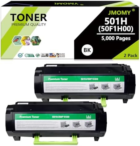 Amazon.com: Jmomy 501H 50F1H00 Toner Cartridge Compatible for Lexmark ...
