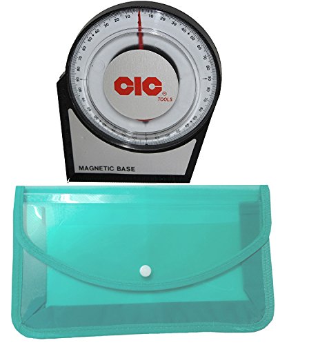 Digital Craft CIC Angle Finder with Magnetic Base, 4-1/8" Precision ...