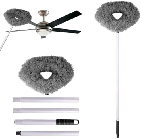 Amazon.com: Cholancy Ceiling Fan Cleaner Duster,Reusable Ceiling Fan ...