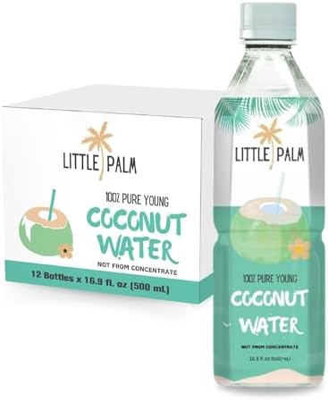 Amazon.com : Little Palm - Pure Coconut Water, Made from Young Coconuts ...