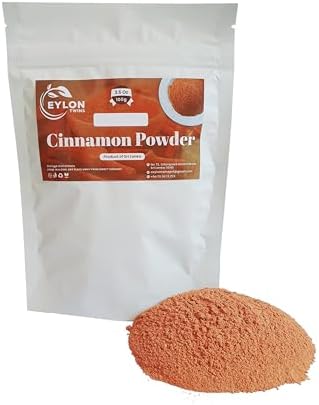 Amazon.com : Organic Premium Ceylon Cinnamon Powder 3.5 Oz / 100g ...
