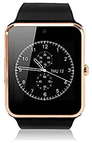 DYG GT08 Gold Bluetooth Smart Watch With Camera and Sim Card & SD Card ...