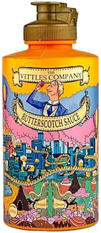 Amazon.com : The Vittles Company Butterscotch Syrup | 16 oz | Caramel ...