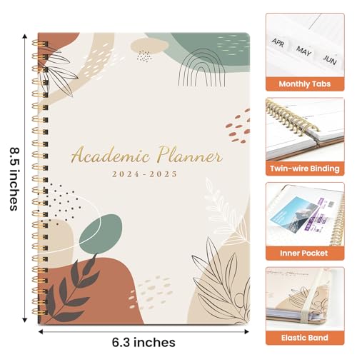 Snapklik.com : Planner 2024-2025, Academic Year Monthly And Weekly ...