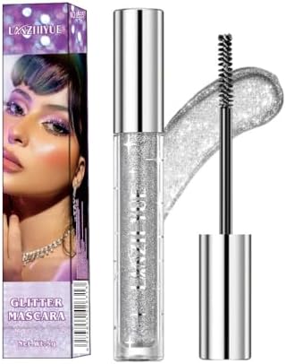 Amazon.com : Glitter Colored Mascara - Long-Lasting, Voluminous ...