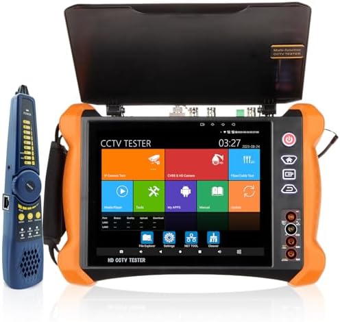 Amazon.com : Rsrteng CCTV Tester 8K 32MP 12MP IP Camera Tester with ...