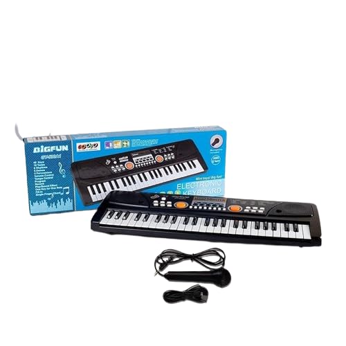 Buy Gooyo GY-530A1 Big Piano Keyboard with Microphone | 49 Keys, 8 ...
