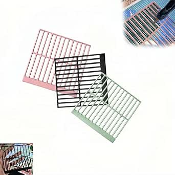 HOLADAWN 3Pack Diamond Painting Rulers, Diamond Art Kits Grid Alignment ...