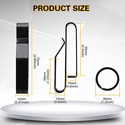 Amazon.com: Manesi Duty Belt Key Holder, Belt Key Clip, Stainless Steel ...