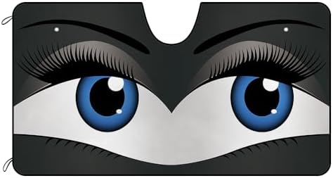 Amazon.com: GUGLILI Funny Eyes Windshield Sun Shade for SUV Truck Cars ...